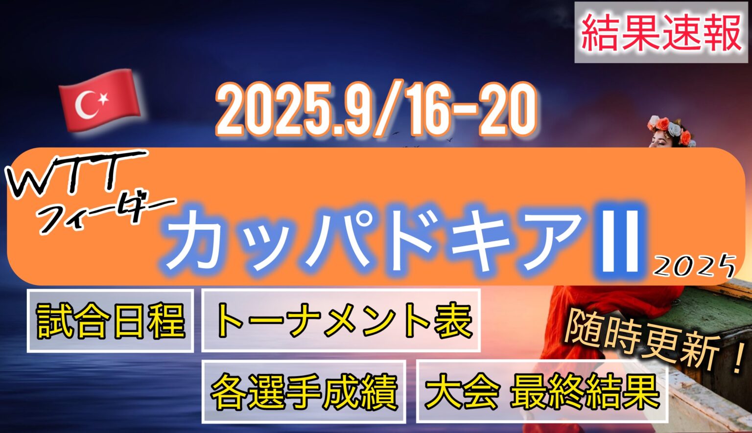 【結果速報‼︎】WTTチャンピオンズマカオ2024【トーナメント表・日本人結果まとめ】 | 時の話題ニュース